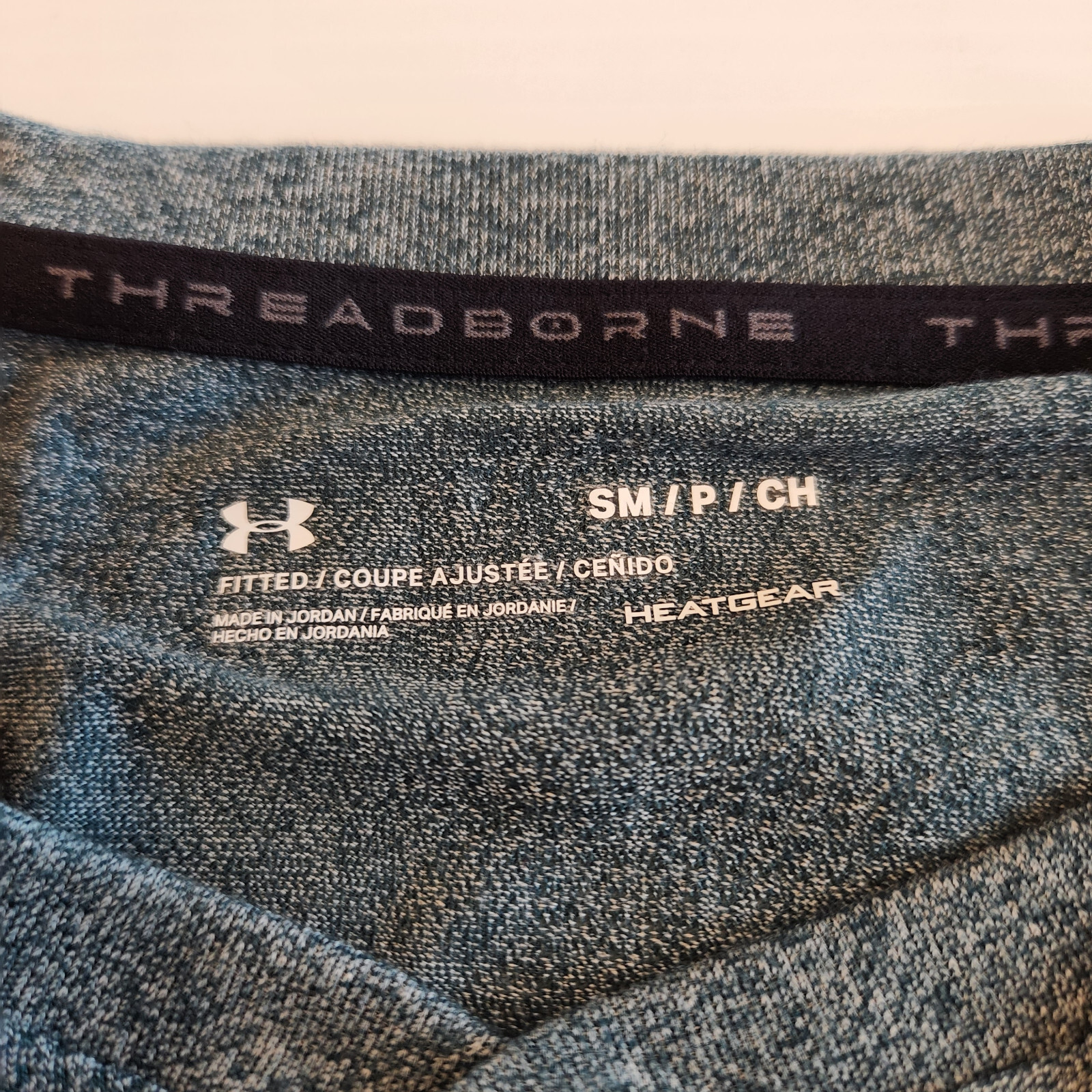 Under Armour Men's UA Threadborne Green 3/4 Sleeve Henley Shirt Small ...