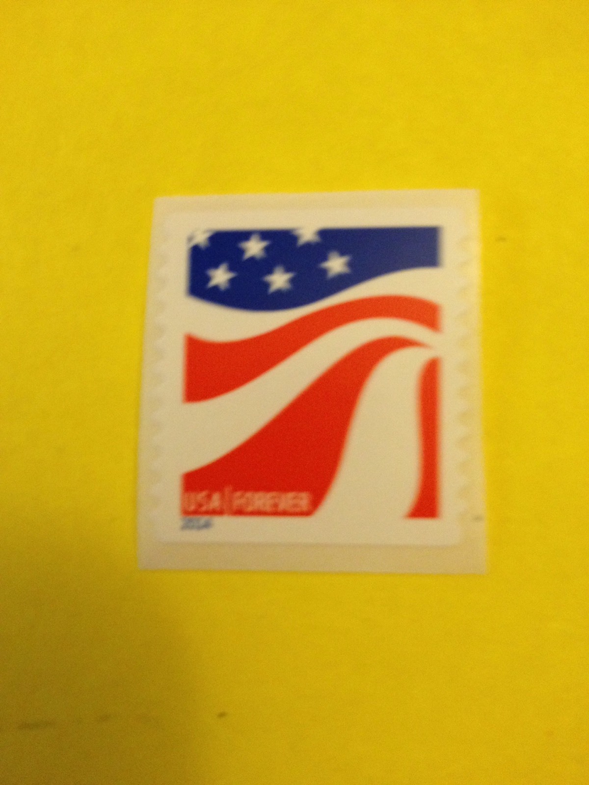 Scott# 4896 Forever Stamp Red, White and Blue (6 Stars) | eBay