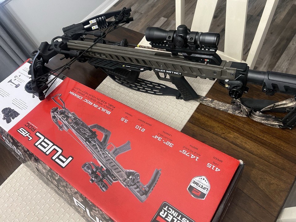 Killer Instinct Fuel 415 W/ RDC Scope Crossbow (‎2106) 859826007874 | eBay