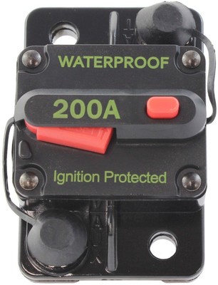 Professional Grade 200 Amp Waterproof Thermal Circuit Breaker CB185-200 ...