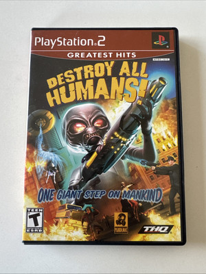 Destroy All Humans (PS2) Excellent Condition CIB 752919460504| eBay