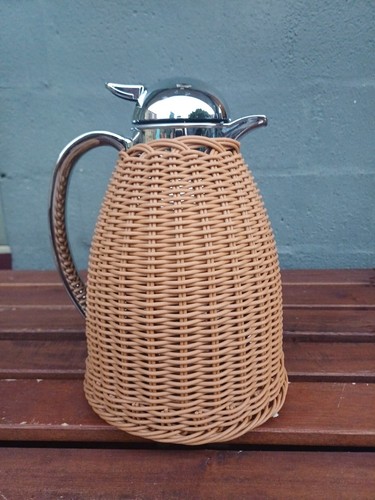 Alfi Albergo Beige Wicker Work Thermal Carafe, 8-Cup Germany 1L | eBay