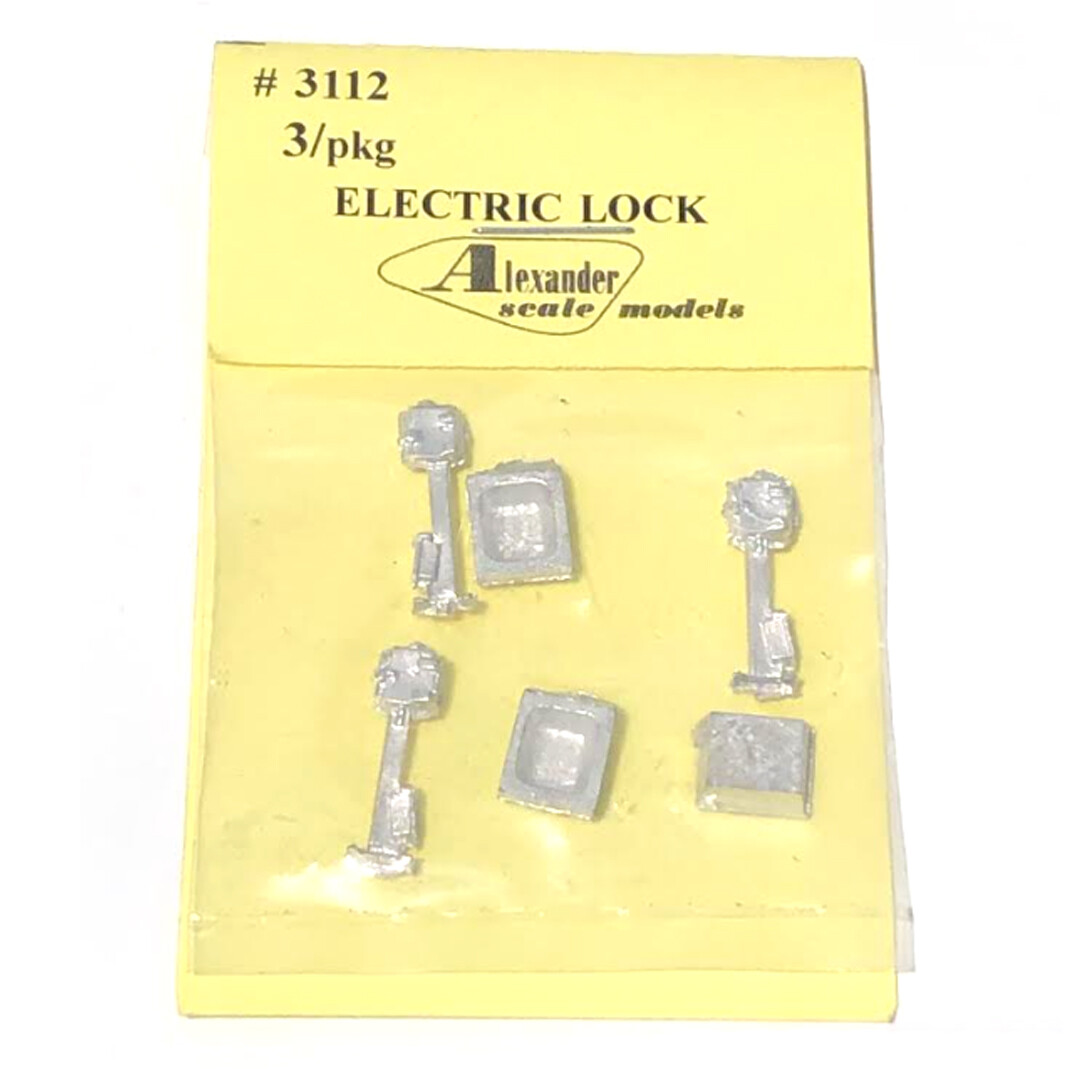 Alexander Scale Models 3112 Electric Lock (3) HO Scale | eBay