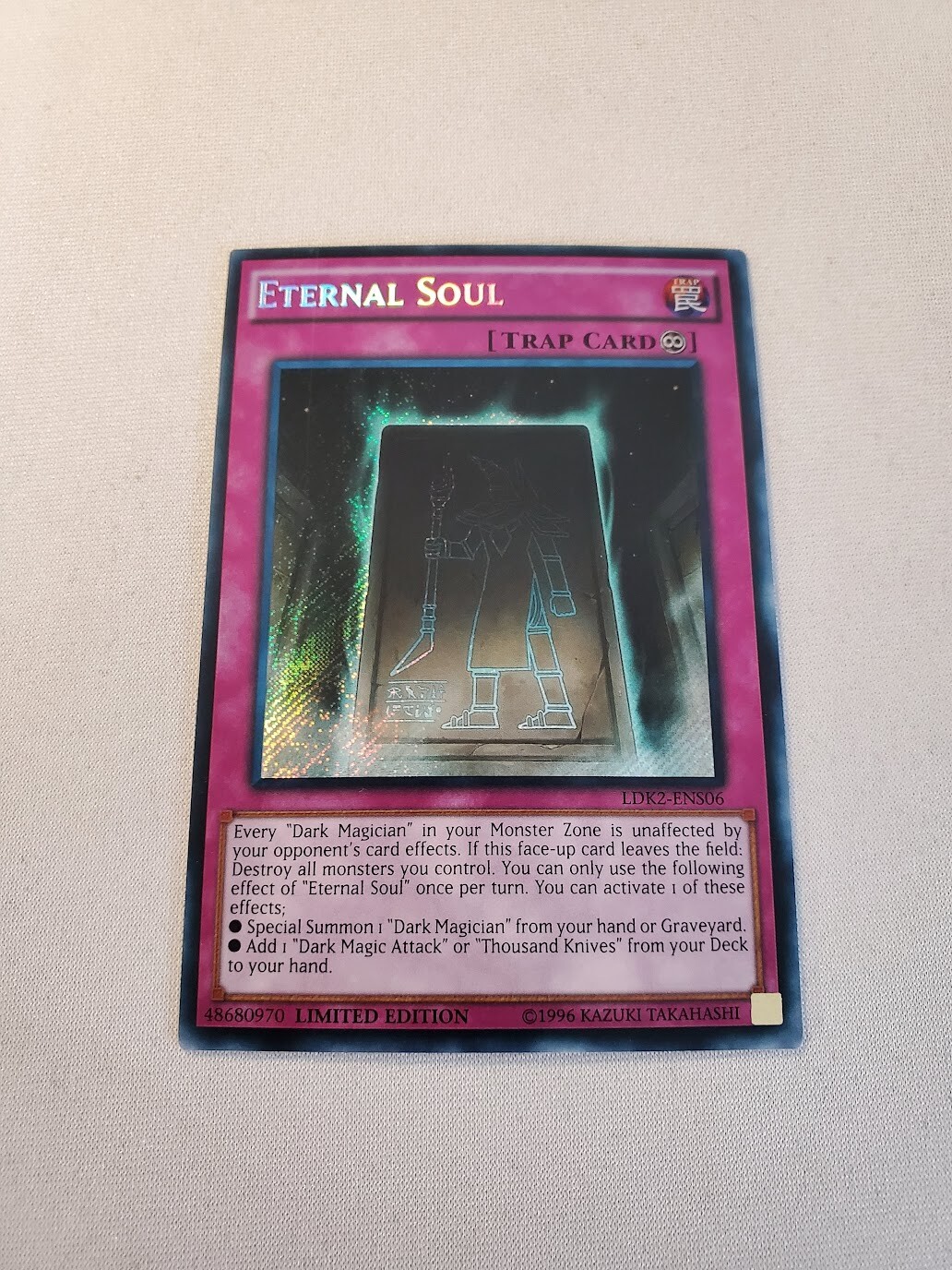 Yugioh - Eternal Soul LDK2-ENS06 NM Limited Secret Rare | eBay