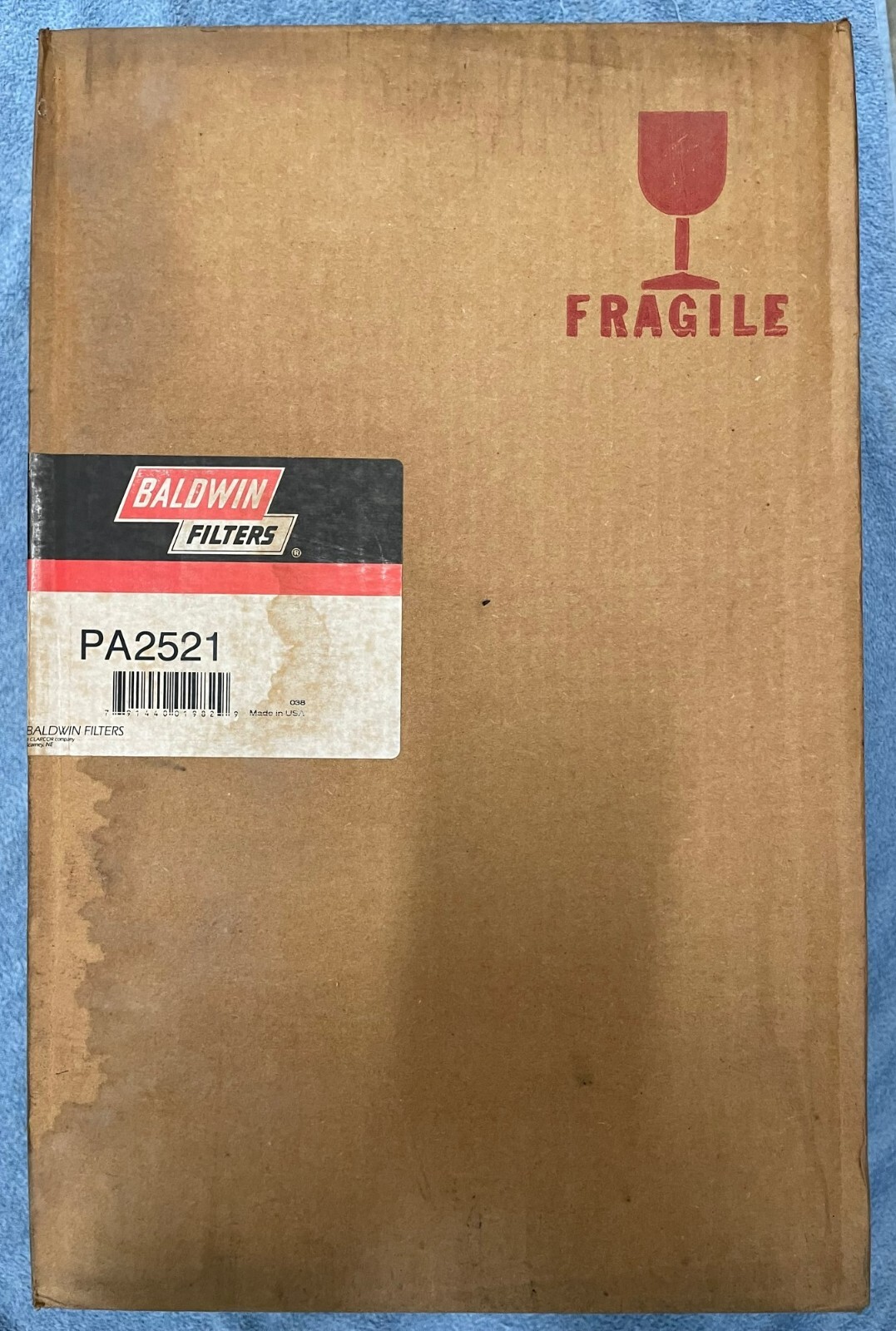 BALDWIN PA2521 - Air filter cross reference