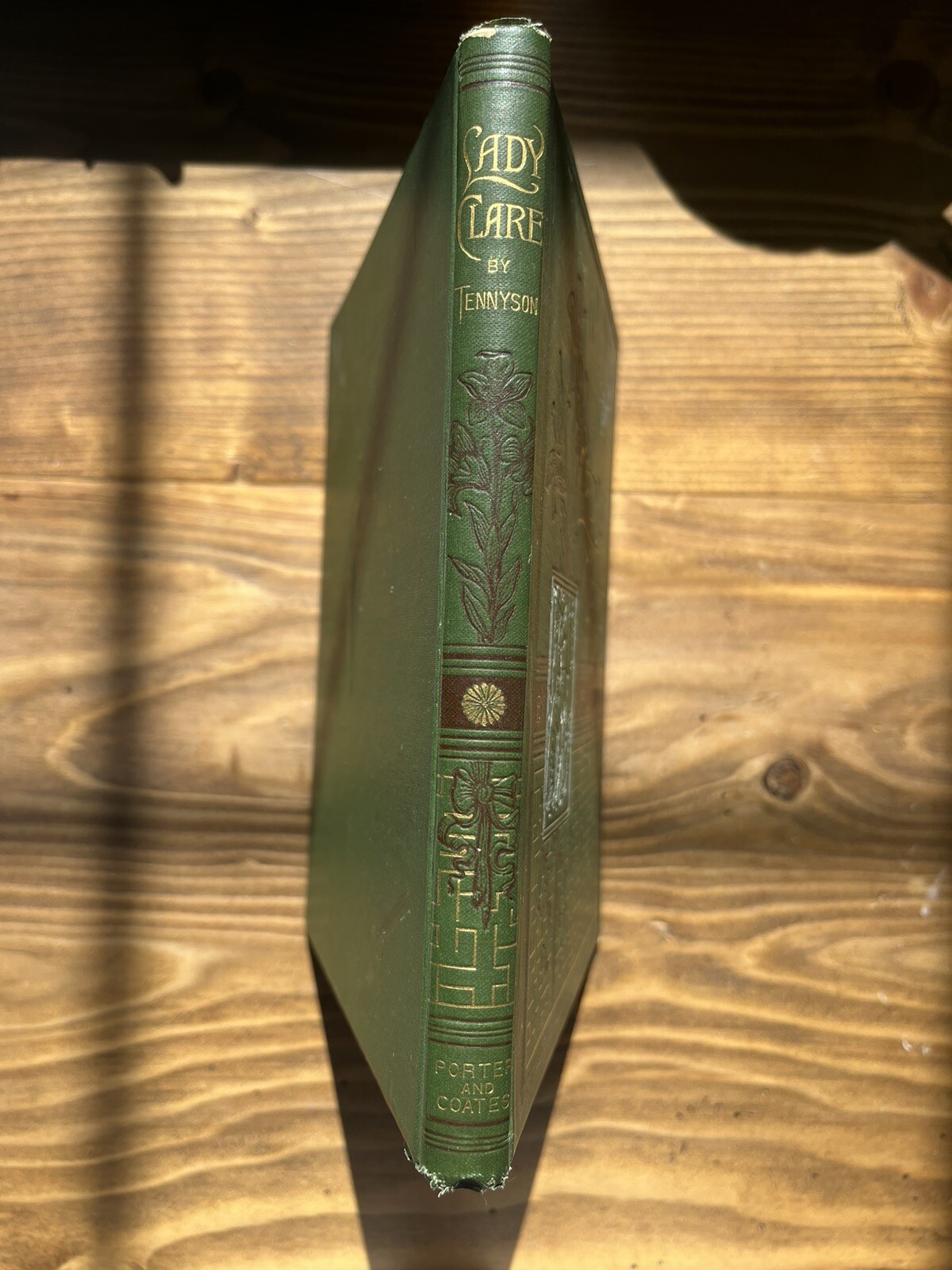 LADY CLARE by Alfred Tennyson Antique Illustrated 1884 Porter & Coates ...