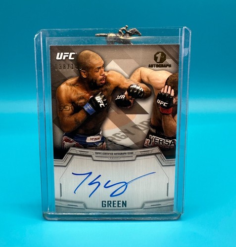 2014 UFC Topps Knockout Auto Autograph Bobby King Green 1st SP /149 | eBay