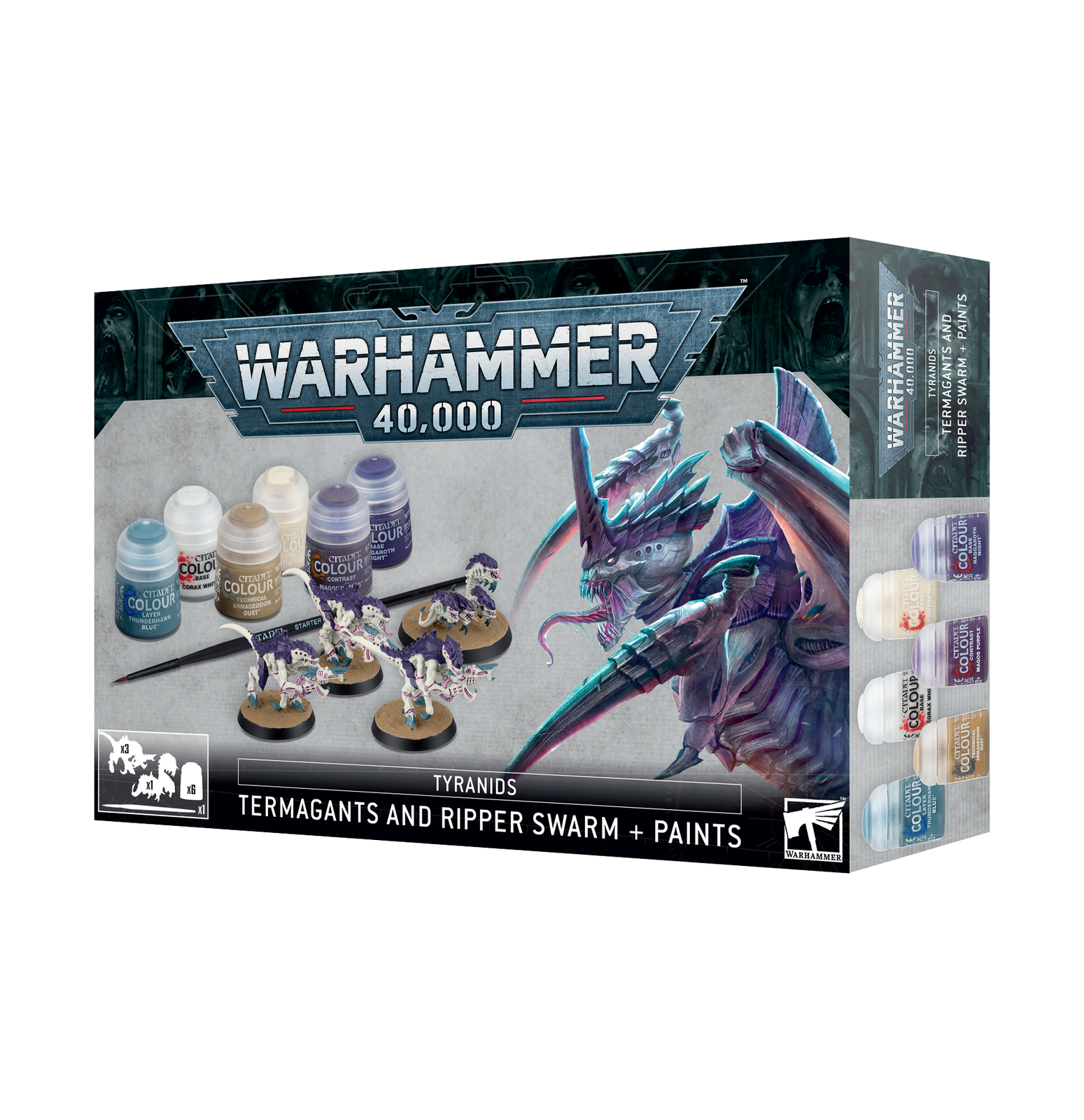 Paints Set Tyranid Termagants & Ripper Swarm Warhammer 40K NIB | eBay