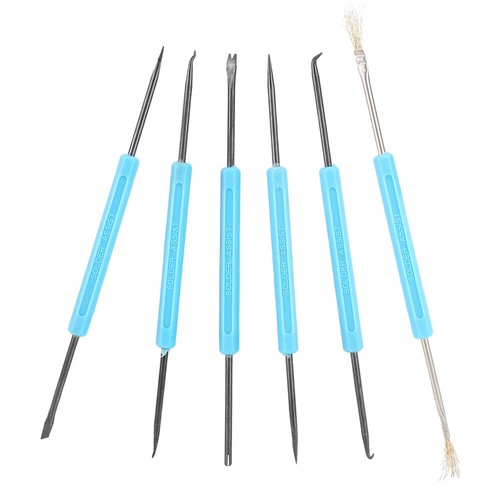 Soldering Pick Set Solder Tools Kit 6Pcs Assist Tool Soldering Aid Tool ...