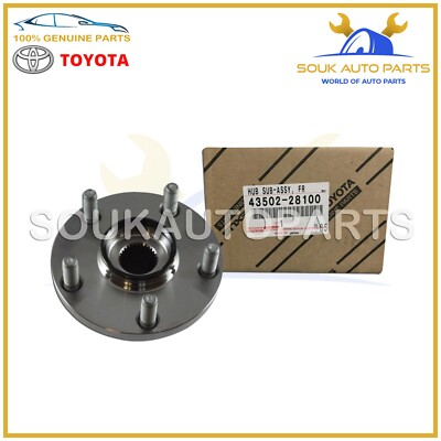43502-28100 Genuine Toyota HUB SUB-ASSY, FRONT AXLE, RH/LH 4350228100 ...