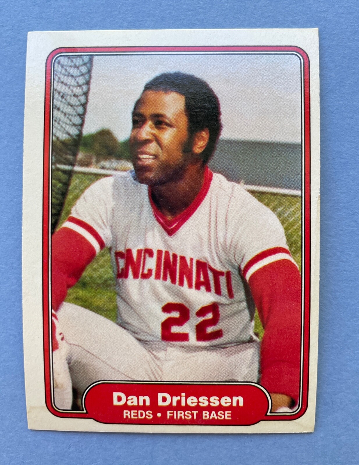 1982 Fleer Baseball Dan Driessen #64 Cincinnati Reds | eBay