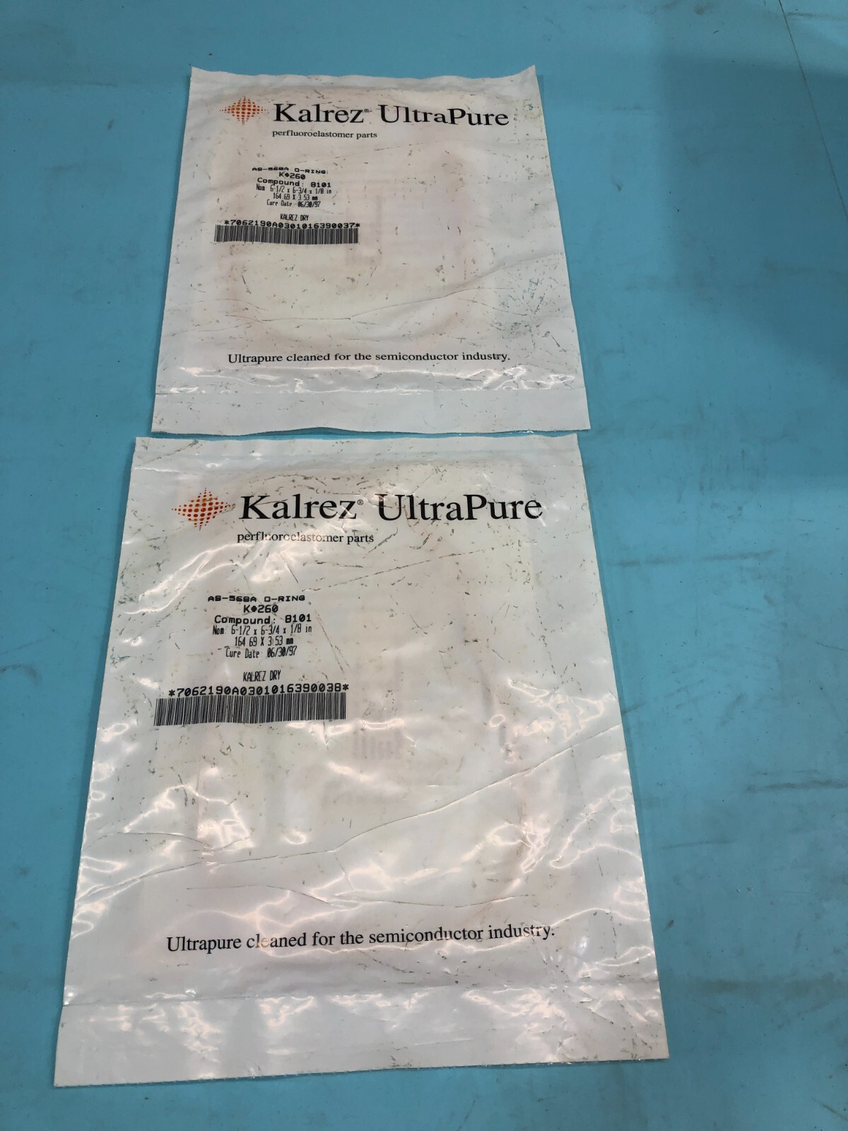 KALREZ AS-568A O-RING K# 260 COMPOUND: 8101, AS-568A-260, 2-260, 153702 ...