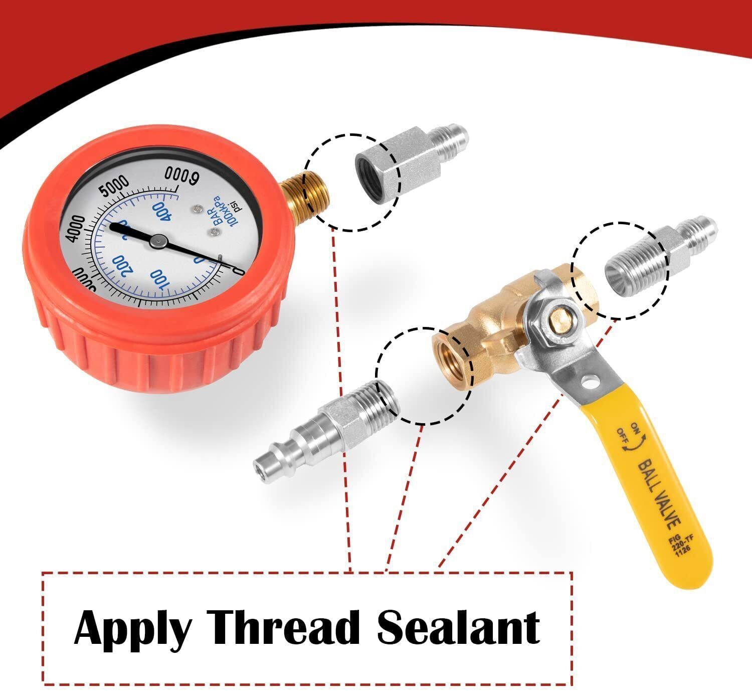 Hpop Test Tool Kit High Pressure Oil for all MaxxForce DT 9 10 DT466 ...