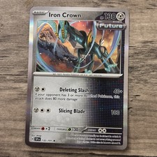Iron Crown 132/191 Sv08: Surging Sparks Holo for sale online | eBay