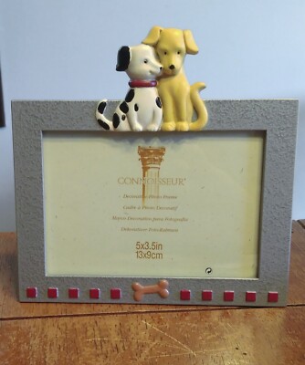 Connoisseur 5" x 3.5" Dog Picture Photo Frame Dalmatian Labrador | eBay