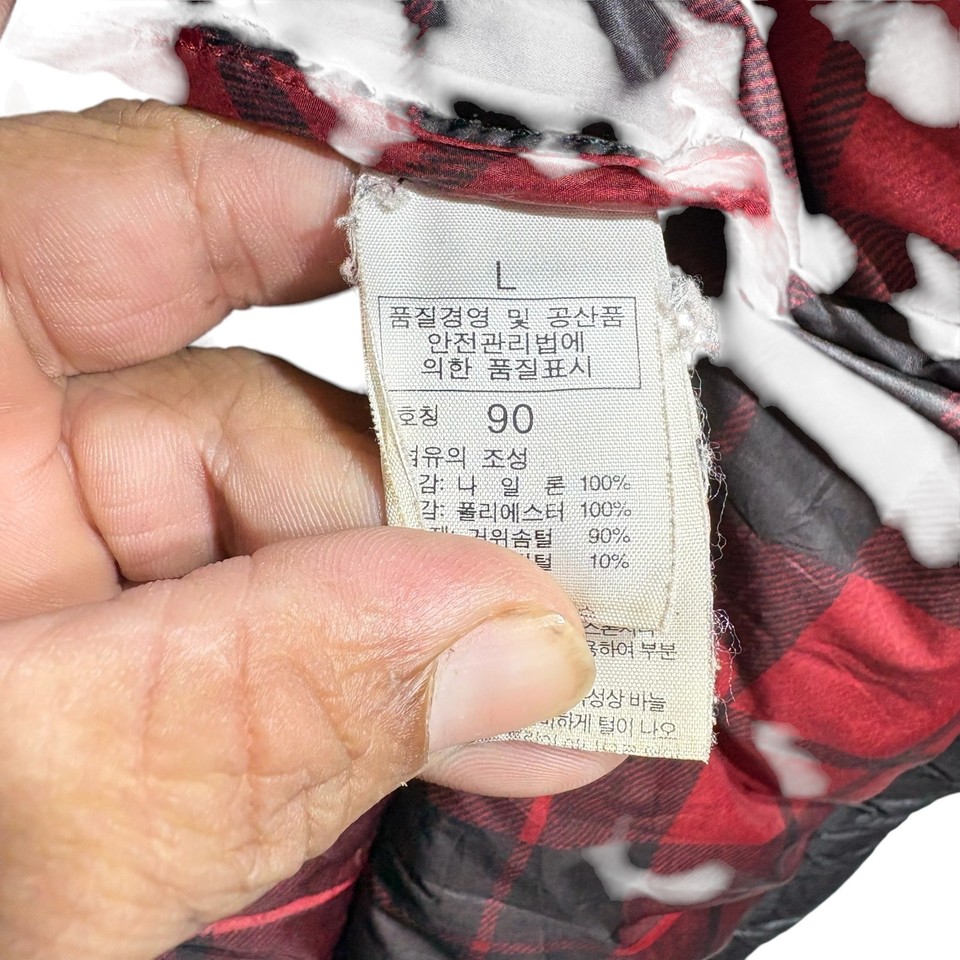 Men's Vintage The North Face Nuptse 800 LTD Puffer Jacket Large Black ...