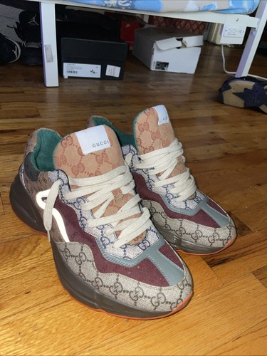 100% Authentic Size 10 - Gucci Rython Men’s Sneakers, worn twice | eBay