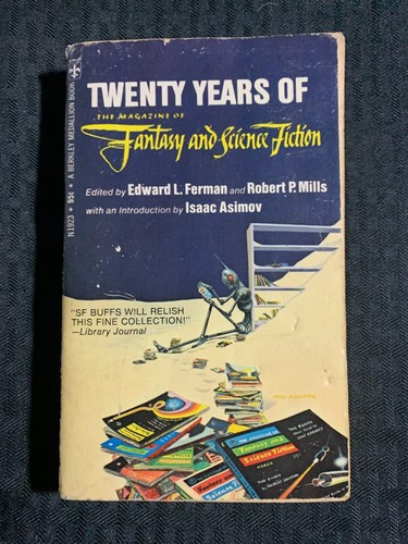 1970 TWENTY YEARS OF Fantasy Science Fiction GD+ 2.5 Berkley Paperback ...