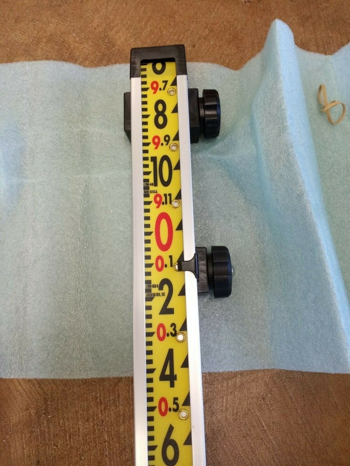 LaserLine GR10I 10ft Direct Elevation Optical Rod, Inches | eBay