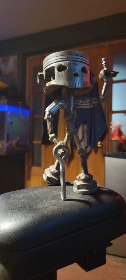 Automotive Parts,Handmade Jewelry Piston Guy. Real Piston, Flipping U ...