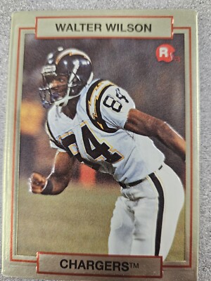 1990 Hi-Pro Walter Wilson NFL Card #24 | eBay