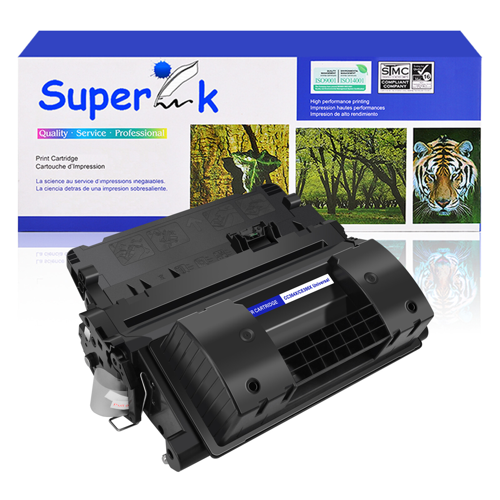 1PK CC364X 64X Black Toner Cartridge For HP LaserJet P4015dn Printer ...