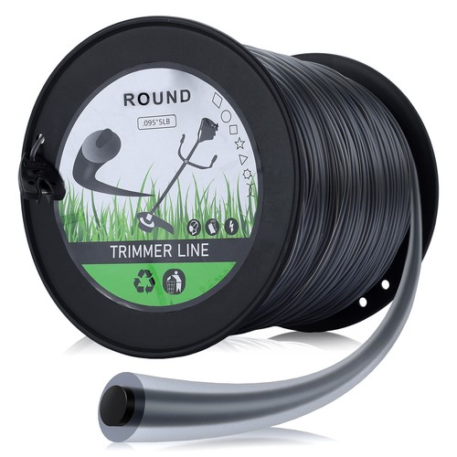 Trimmer Line 5lb .095 CO-EXTRUDED ROUND Commercial Grade 1410ft Fit ...