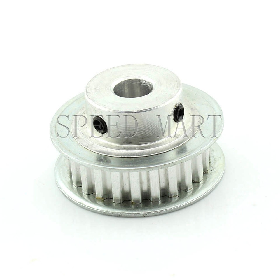 XL Type XL24T Aluminum Timing Belt Pulley 24 Teeth 10mm Bore for ...
