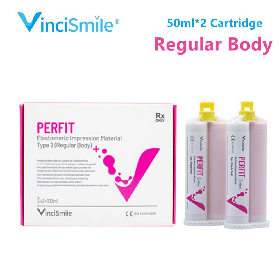 Dental PVS VPS Impression Material Putty/Heavy/Light Body-Fast/Regular ...