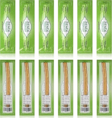 12 Zenia Miswak Natural Toothbrush Stick Toothpaste sewak Stick Meswak ...