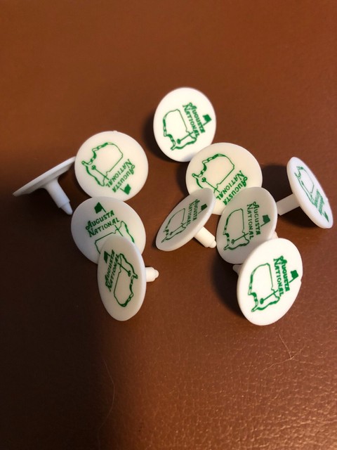 Augusta National Golf Club Ball Markers ANGC 10 Markers New Old Stock ...