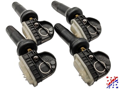 Complete Set of 4 Genuine OEM Ford TPMS Tire Pressure Sensors Kit F2GZ ...