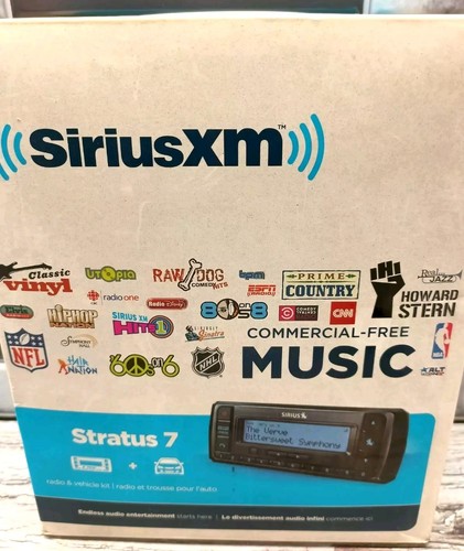 Sirius xm Stratus 7 Satellite Model SV7TK1C Radio & Vehical Kit V1 | eBay