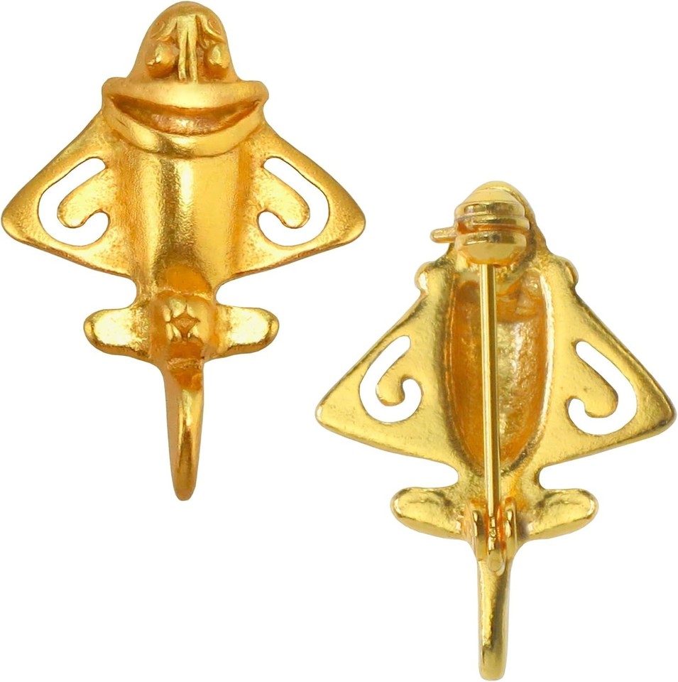Ancient Aliens Collection Gold Plated Quimbaya Jet Pin Unisex Gift | eBay
