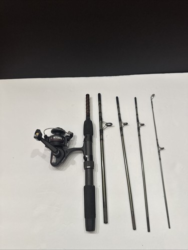 Mitchell Outback Travel Camping w/1110 G Reel And 5 Piece 5’ 6 ...