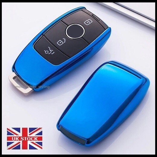 Key Cover for Mercedes Benz Smart Key Fob 2 3 4 Button Remote Case Car ...