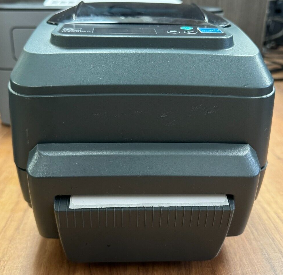 Zebra GX420T (GX42-102712-000) Label Thermal Printer - Good Shape - W ...