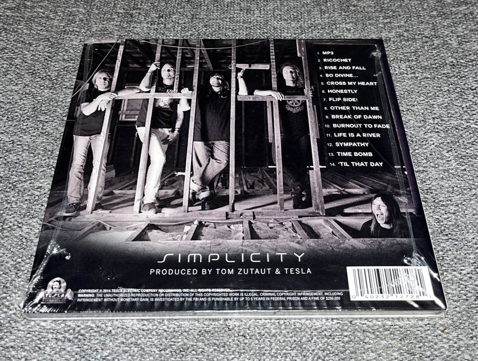 Simplicity by Tesla (New CD)⭐️Buy Any 3 Get 1 Free⭐️ 40232127281| eBay