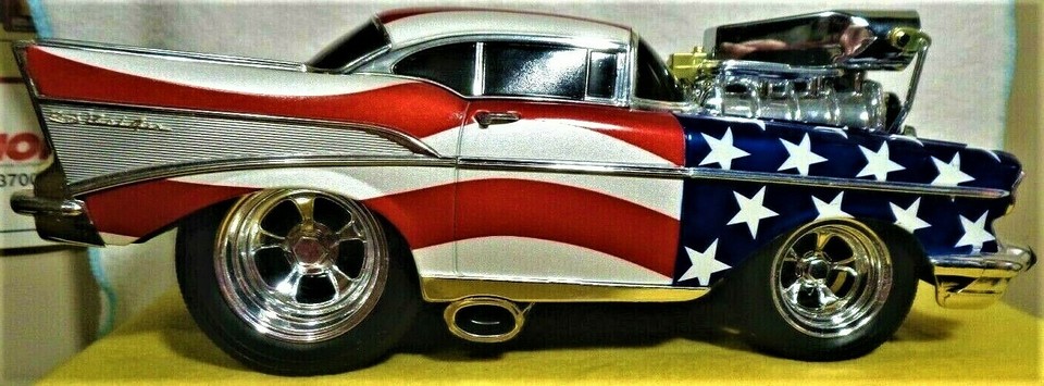 Drag Race Car Dragster Custom Built Classic Metal Promo Model 55 RARE ...