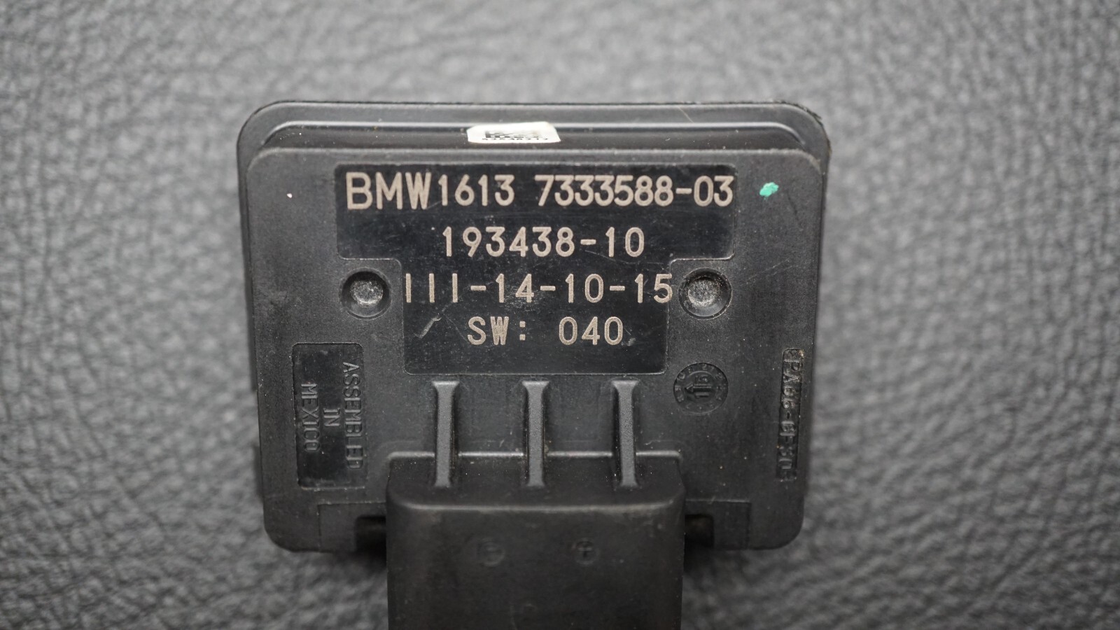 OEM BMW 2 5 6 7 X1 X2 X3 X4 X5 X6 FUEL TEMPERATURE SENSOR 7333588 / ...