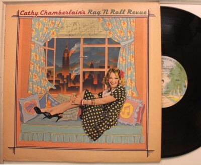 Cathy Chamberlain Autographed Lp Rag ‘N Roll Revue On Wb - Vg++ To Nm ...