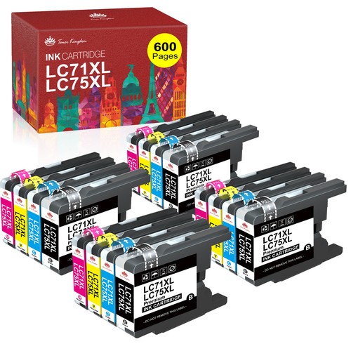 LC75 LC71 Ink Cartridge compatible for Brother J430W J435W J6710DW ...