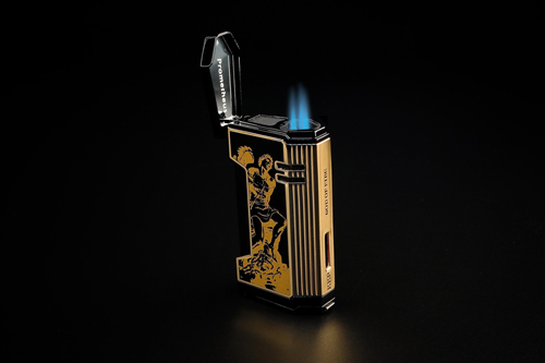 Prometheus Magma X LE'24 NEVER BACK DOWN GOLD CIGAR LIGHTER | eBay