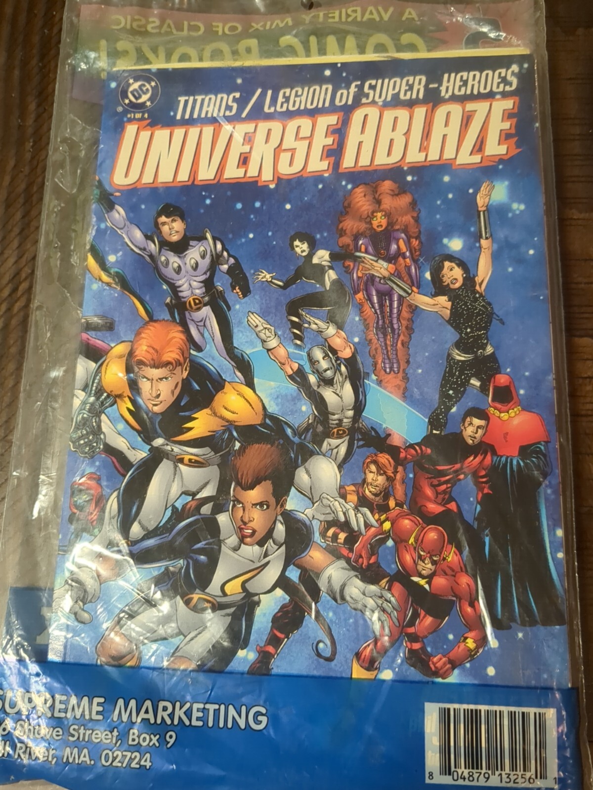 Comic Book 5 Pack A Variety Mix Of Classic Comics Marvel /DC Collector ...