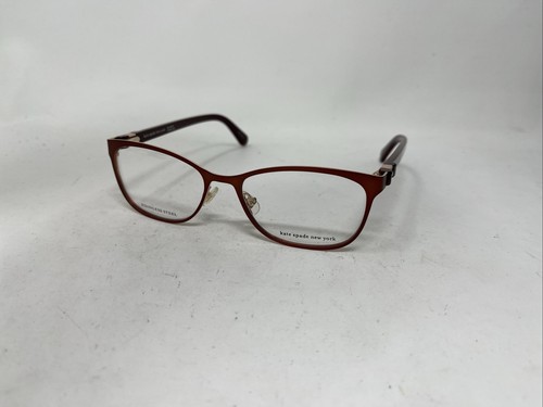 KATE SPADE NEW YORK JONAE LHF 51-16-140 BURGUNDY FLEX HINGE EYEGLASSES ...
