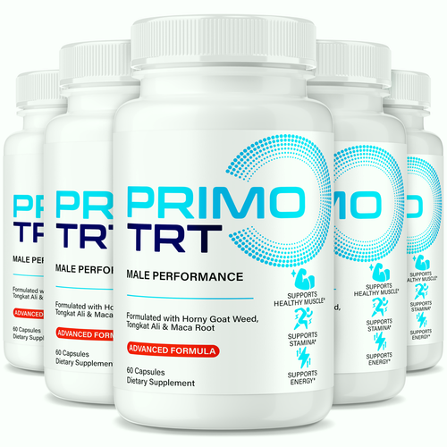 (5 Pack) Primo TRT Pills for Men, PrimoTRT ME for Male Health Support ...