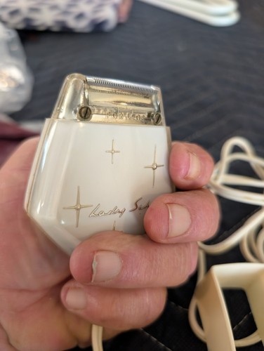 Vintage Lady Schick Electric Razor Works Original Case & Power Cord ...