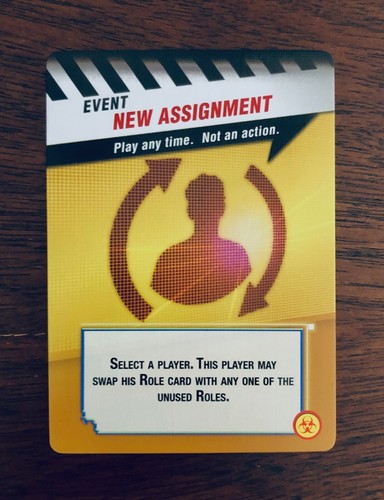 Pandemic On The Brink Expansion | New Assignment Event Card |Official ...