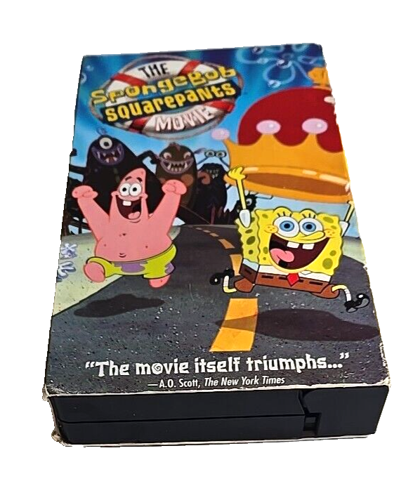 The Spongebob Squarepants Movie Vhs 2004 Plastic Case
