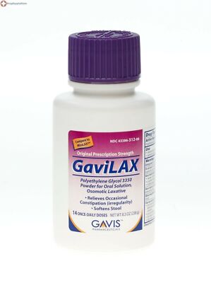 GaviLAX 8.3 oz bottle Laxative 14 Once Daily Dose | eBay
